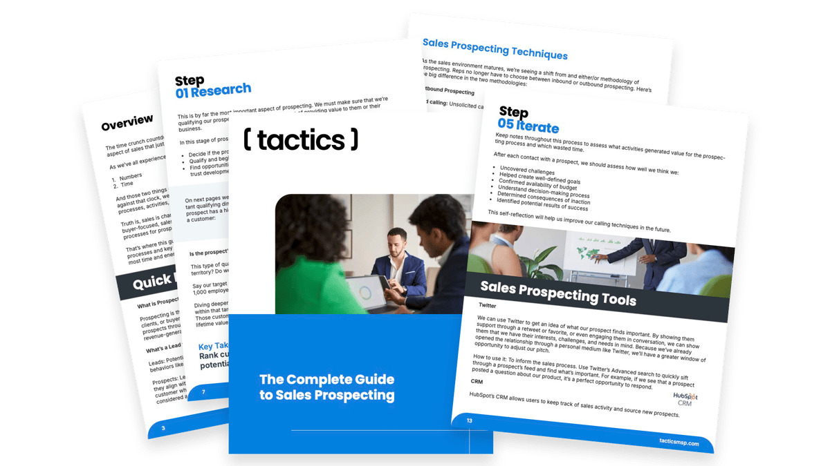 The Complete Guide to Sales Prospecting